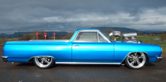 PRO STREET 1965 CHEVY EL CAMINO RESTO-MOD TRUCK | Hot Cars