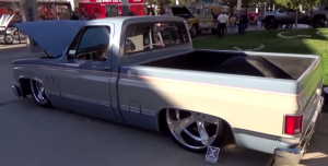 SLAMMED LS POWERED CHEVY SILVERADO PICK UP TRUCK | Hot Cars