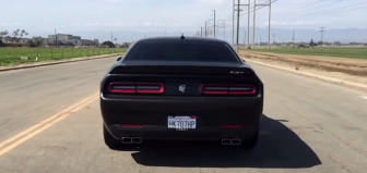 BRUTAL HELLCAT CHALLENGER BORLA CATBACK EXHAUST | Hot Cars