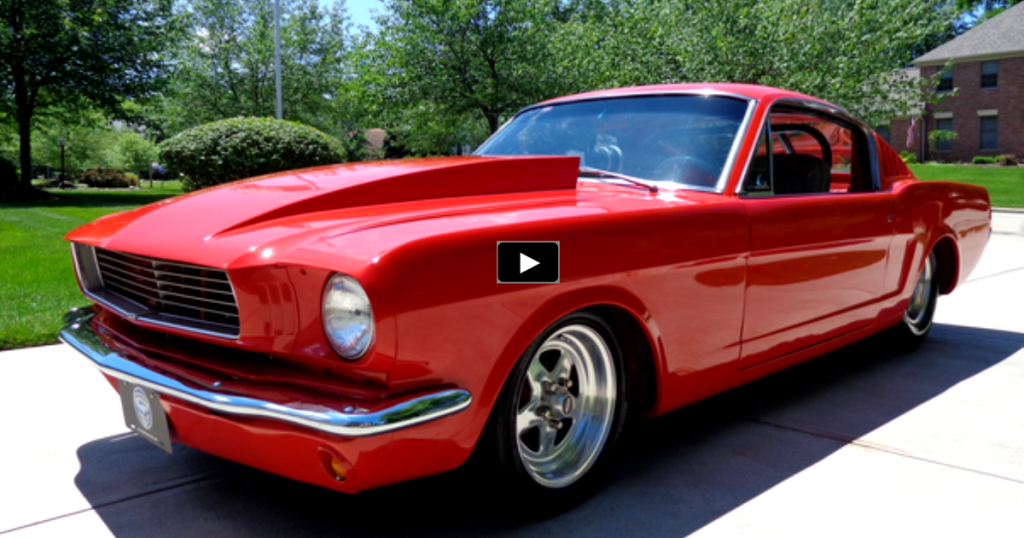 NASTY PRO STREET 1966 MUSTANG FASTBACK 460 V8 | Hot Cars