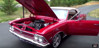STUNNING DROP TOP 1966 CHEVY CHEVELLE SS CUSTOM | Hot Cars