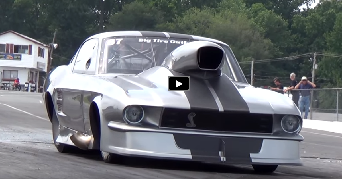 SINISTER OBT 1967 SHELBY MUSTANG | DRAG RACING | Hot Cars