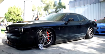 MODIFIED DODGE HELLCAT CHALLENGER at SEMA 2015 | Hot Cars