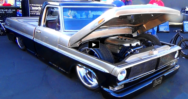 WICKED CUSTOM JOB ON A 1953 FORD F100 TRUCK | Hot Cars