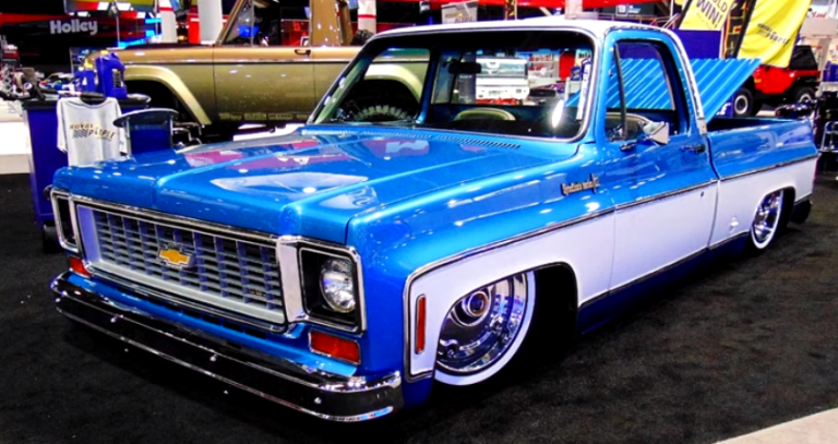 Wicked 1974 Chevy Cheyenne Super 10 Custom Truck | Hot Cars