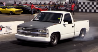 Single Digit Turbocharged Chevy Truck Drag Racing | Hot Cars