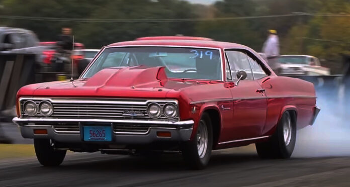 Street Legal 1966 Impala Doing Huge Wheelstands | Hot Cars
