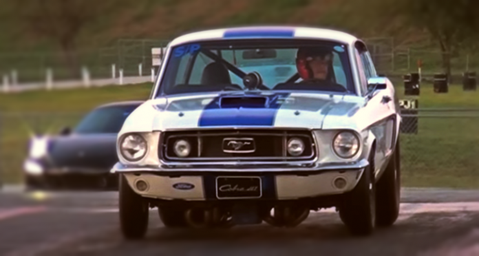 Wheelstanding 1968 Mustang Cobra Jet In Action | Hot Cars