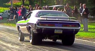 Watch This Pro Street Challenger Flexing Muscle | Hot Cars
