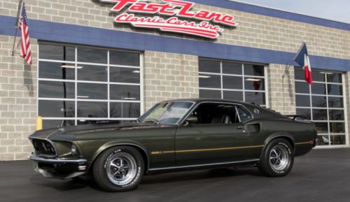 Superb 1969 Mustang Mach 1 R-Code In Black Jade | Hot Cars