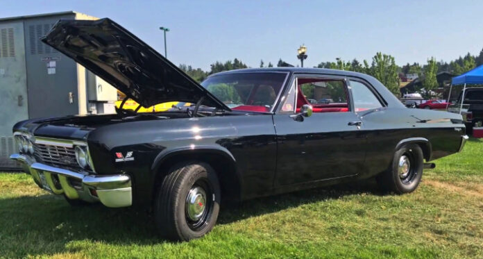 This Black '66 Chevy Biscayne Is a Wicked Sleeper | Hot Cars