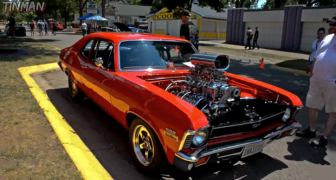 One Nasty 1972 Chevrolet Nova Pro Street Build | Hot Cars