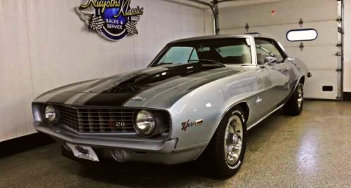 Beautiful 1969 Chevy Camaro Z28 in Cortez Silver | Hot Cars