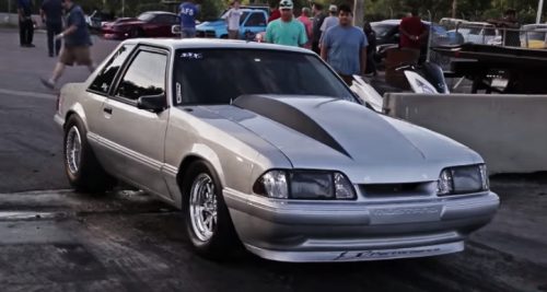 Radical Tailpipe Fox Body Mustang "Silver Surfer" | Hot Cars