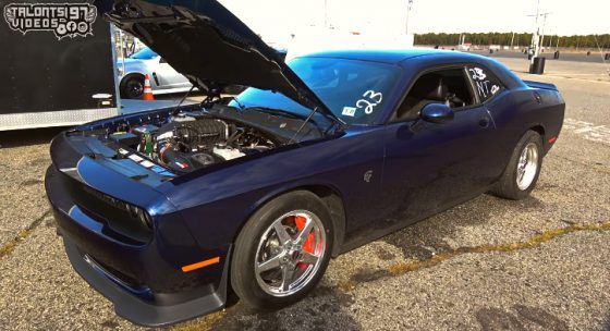 Full Weight Dodge Hellcat Challenger Runs Low 9's | Hot Cars