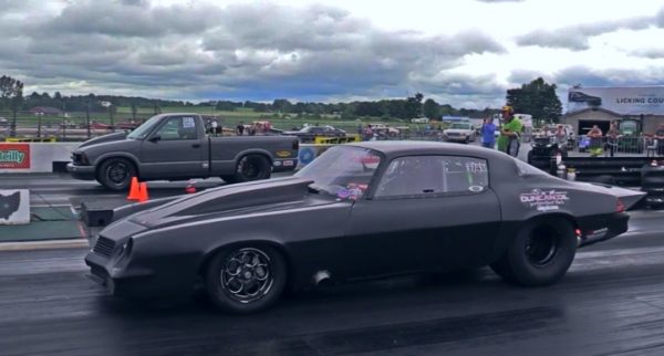 Vicious 2nd Generation Chevy Camaro Drag Racing | Hot Cars