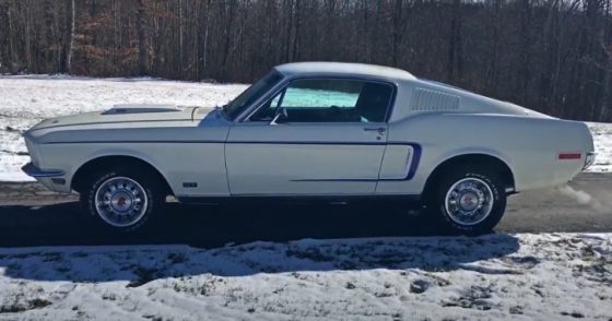 Sweet 1968 Ford Mustang GT 390 4-Speed in White | Hot Cars