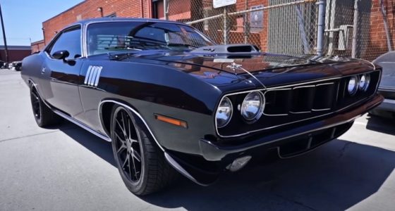 Bad to the Bone 1970 Plymouth Cuda Hellcat Build | Hot Cars