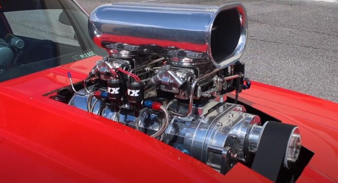 Mean 1972 Chevy Nova with Supercharged 632 Big Block