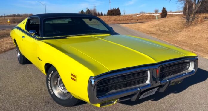 Citron Yella 1971 Dodge Charger Restored to Impress