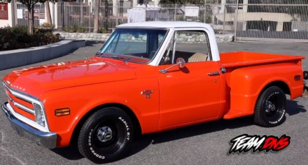 LS Swapped 1968 Chevy C10 Stepside in Hugger Orange
