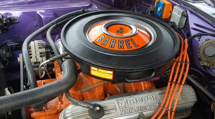 Kyle MacDonald's Plum Crazy 1970 Dodge Challenger 340