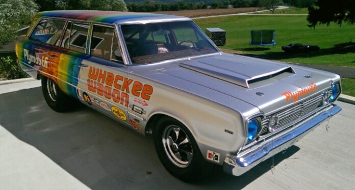 Historic '66 Plymouth HEMI Belvedere Wagon Race Car