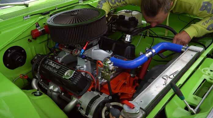 Angry Street/Strip Plymouth Duster Flexing Muscle