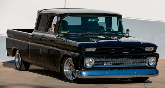 Cruising in Style:1960 Chevy C10 Crew Cab Custom Build
