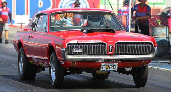 Dave Landsverk's 10-second Mercury Cougar in Action