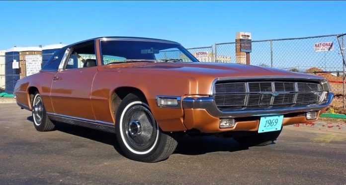 Rare Bird in Flight: Copper '69 Ford Thunderbird 429 V8