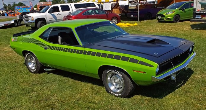 Gary's Sassy Grass Green 1970 Plymouth AAR Cuda